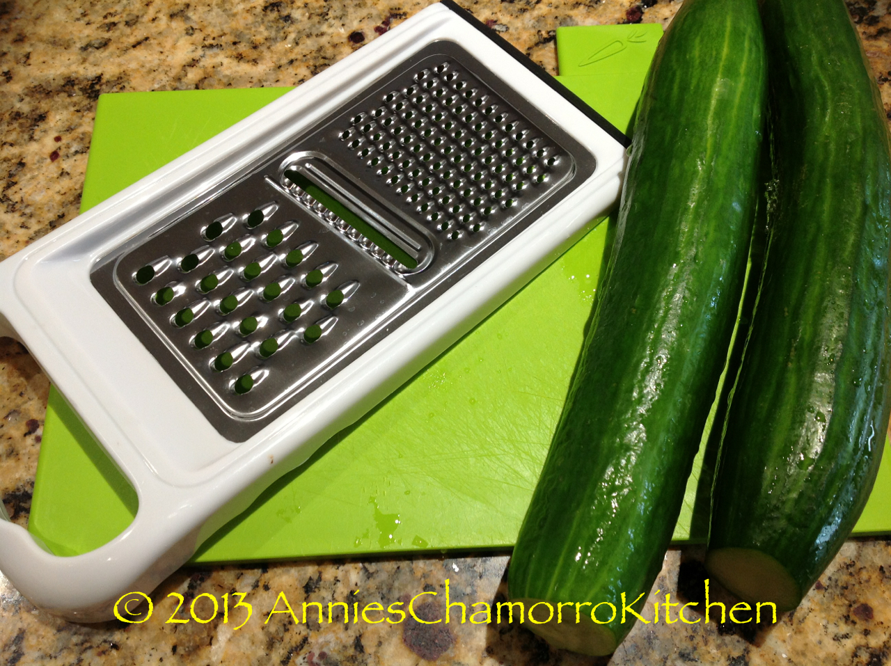 Bean Sprout & Cucumber Kimchi – 02 | Annie's Chamorro Kitchen