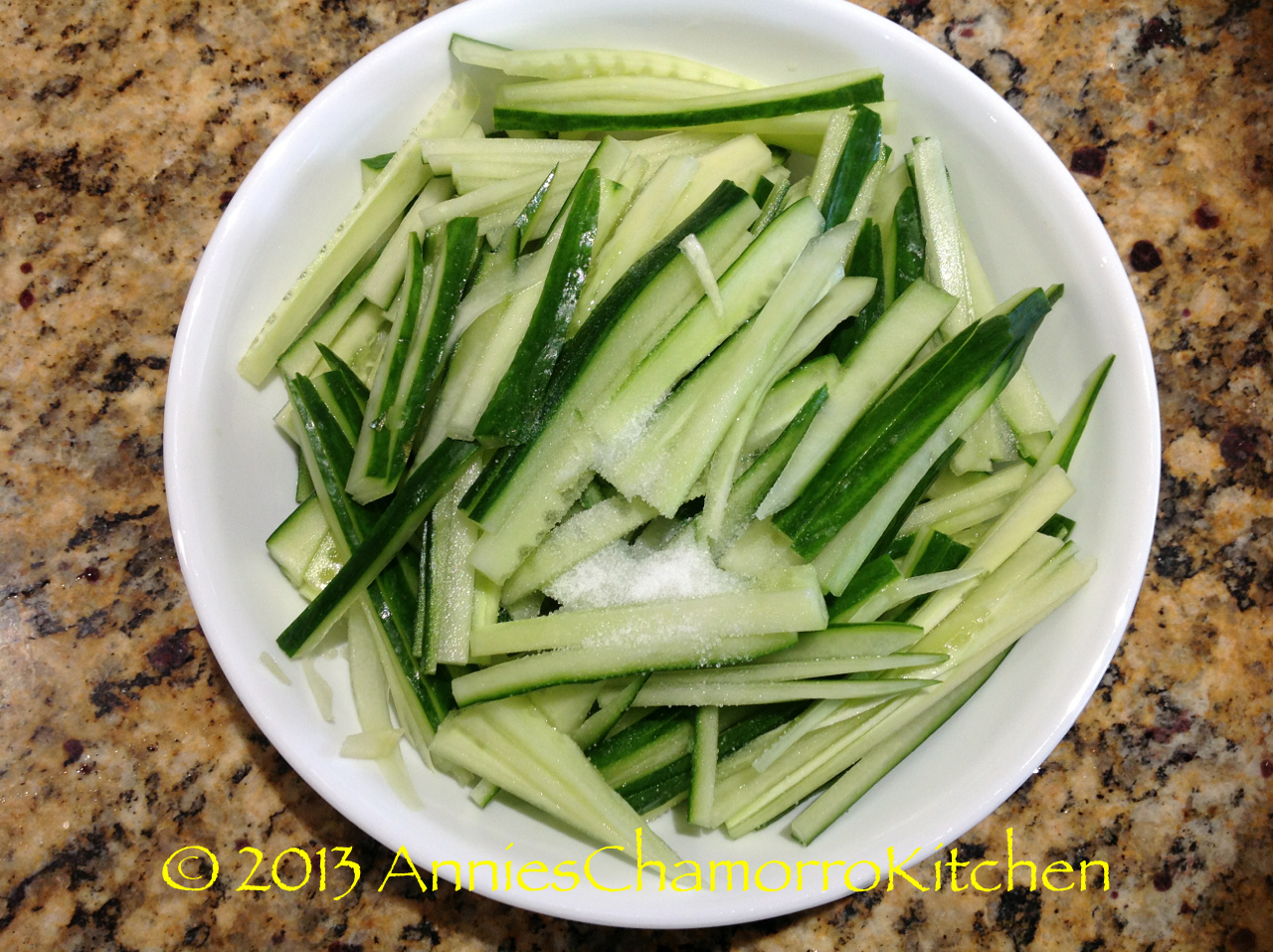 Bean Sprout & Cucumber Kimchi – 06 | Annie's Chamorro Kitchen