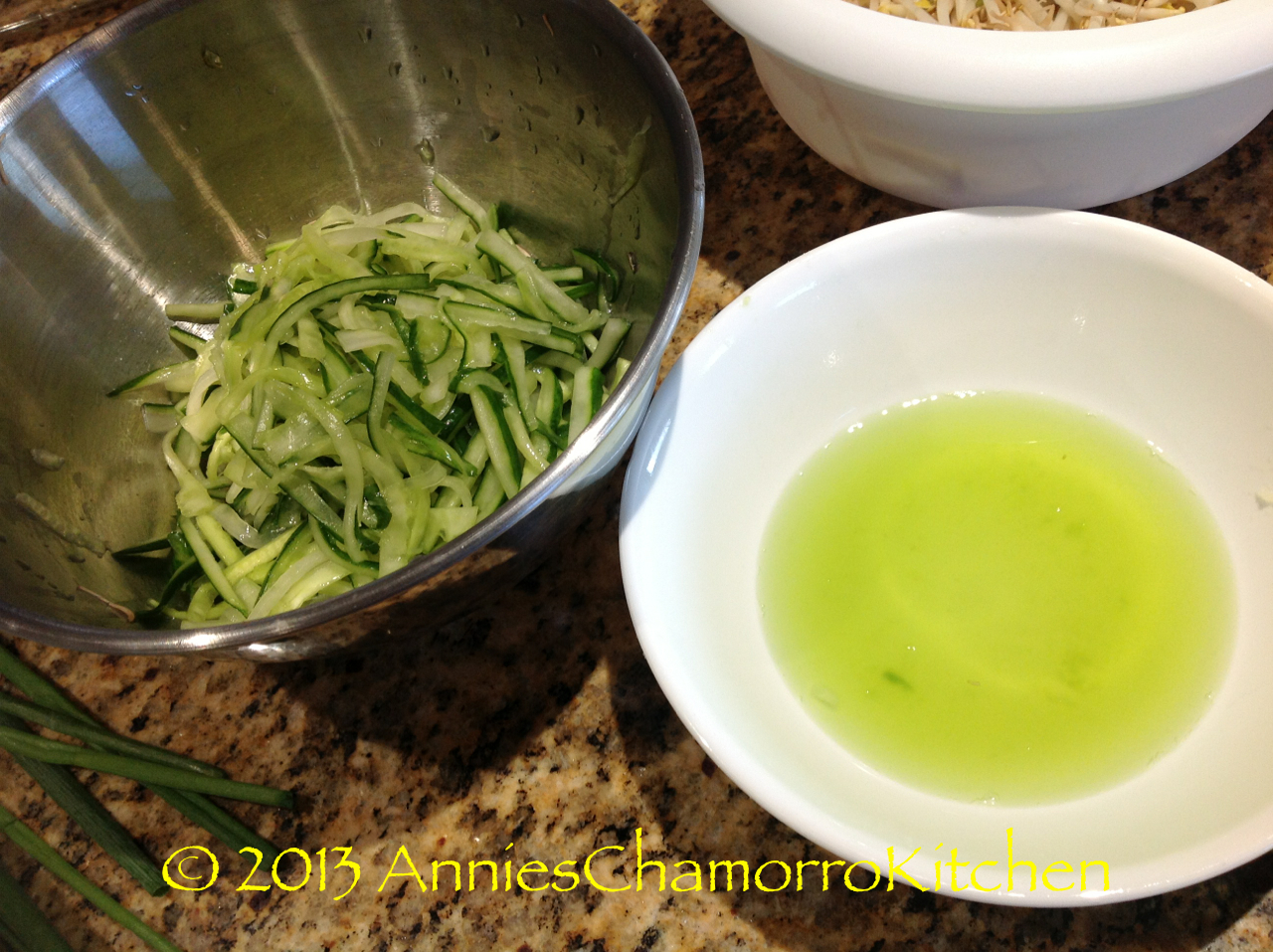 Bean Sprout & Cucumber Kimchi – 14 | Annie's Chamorro Kitchen