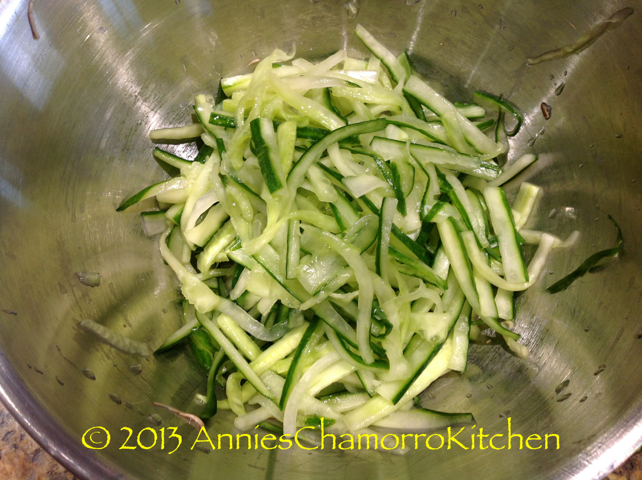 Bean Sprout & Cucumber Kimchi – 15 | Annie's Chamorro Kitchen